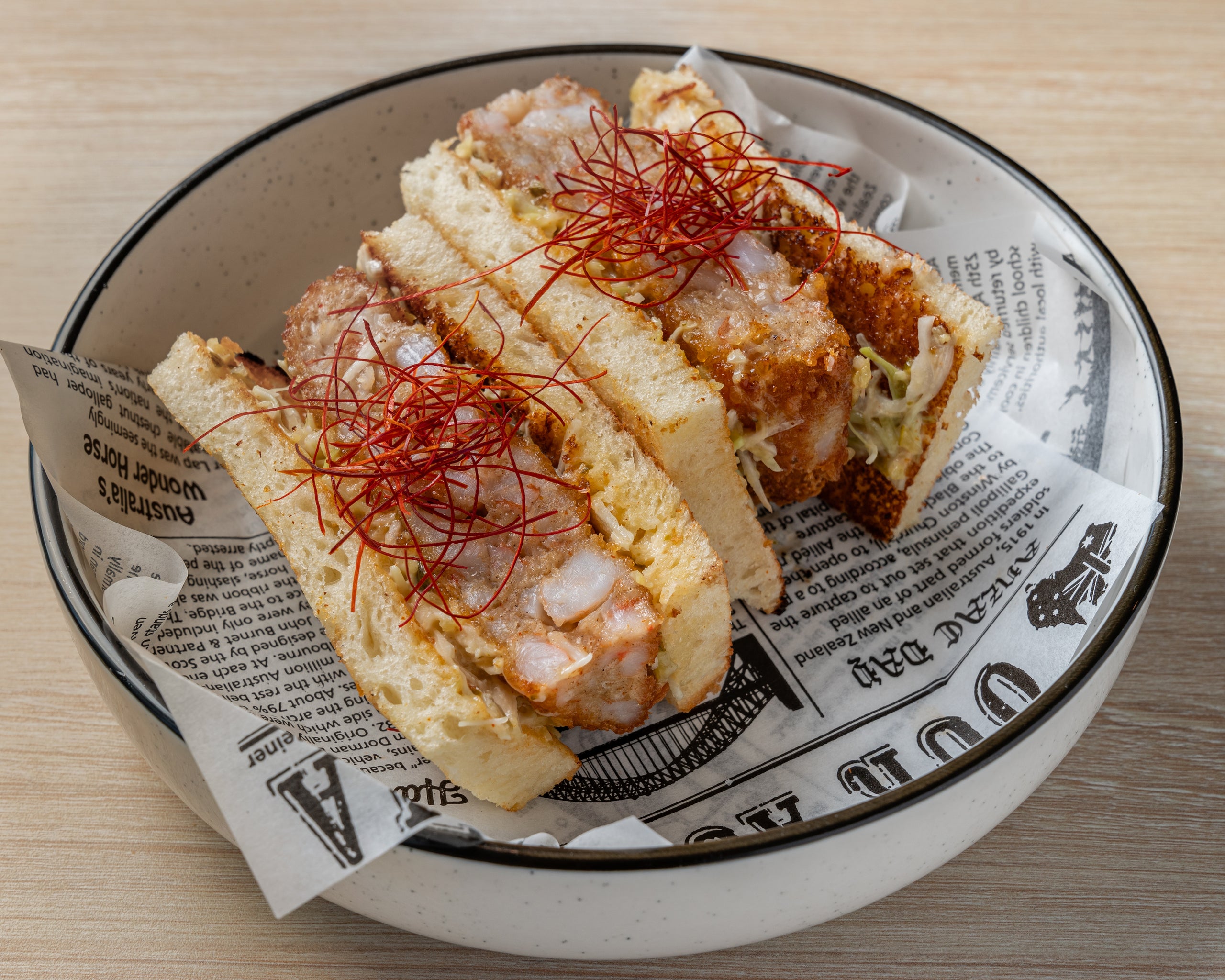 Prawn Sando | Ten Minas